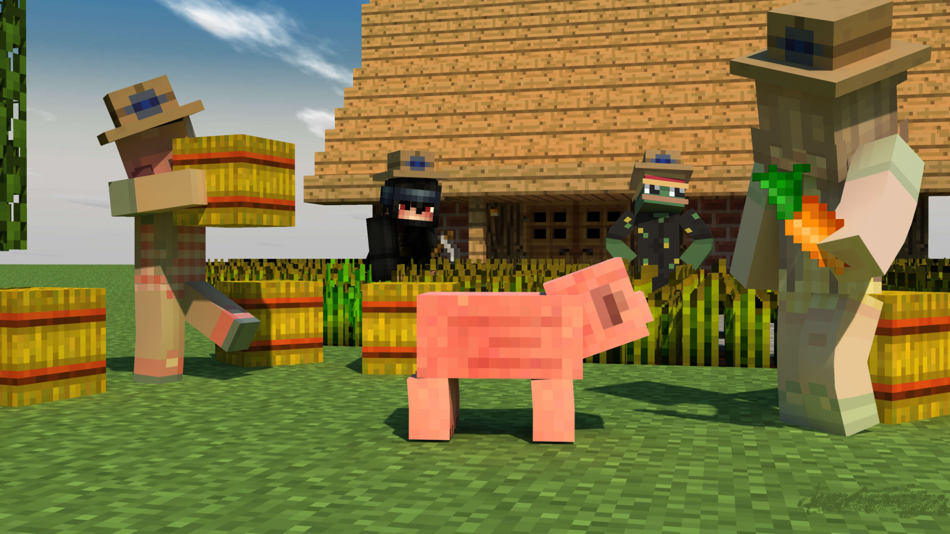 Haystack Hullabaloo | Adult Minecraft Server - TogetherCraft