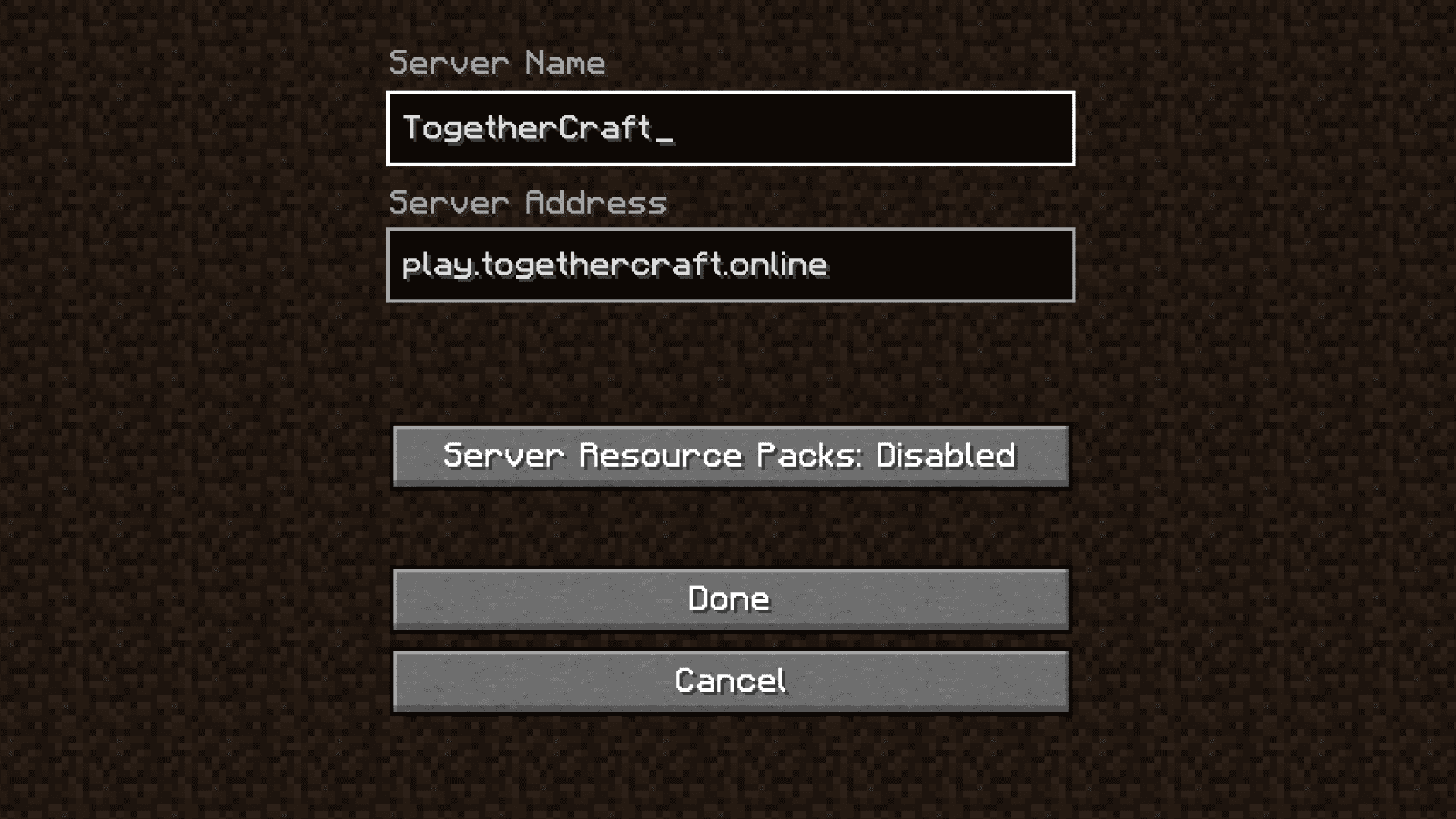 Guide & FAQ | Adult Minecraft Server | TogetherCraft