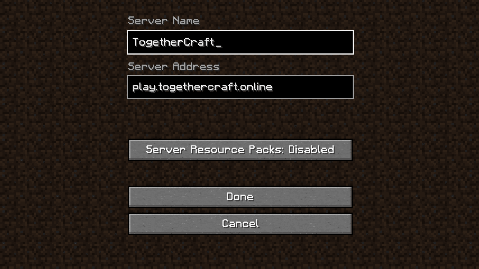 Guide & FAQ | Adult Minecraft Server | TogetherCraft