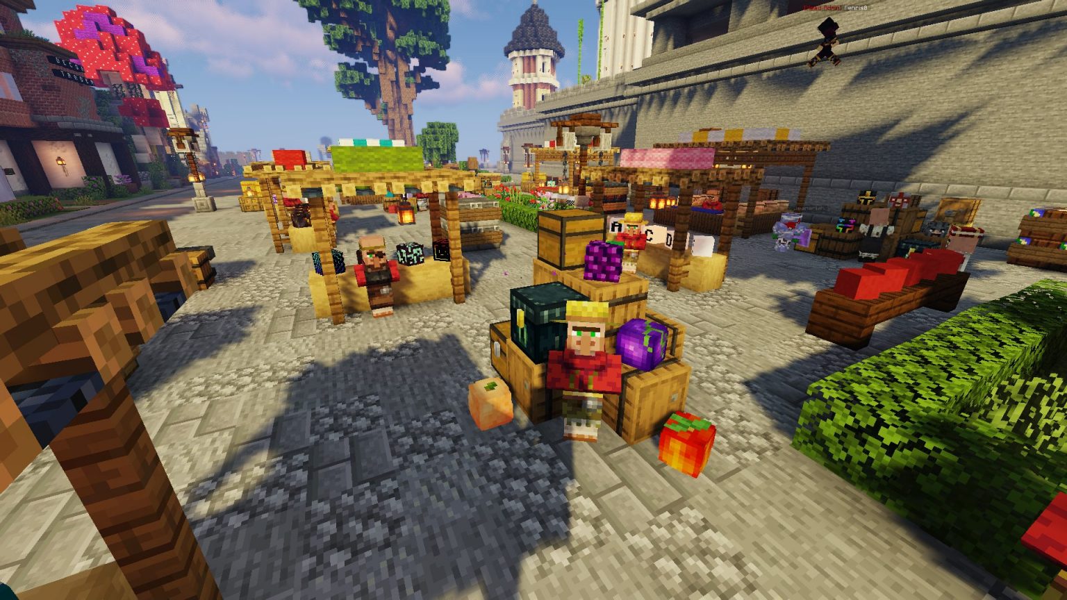 Build Your Economy: Crafting a Thriving Shopping District in Minecraft ...