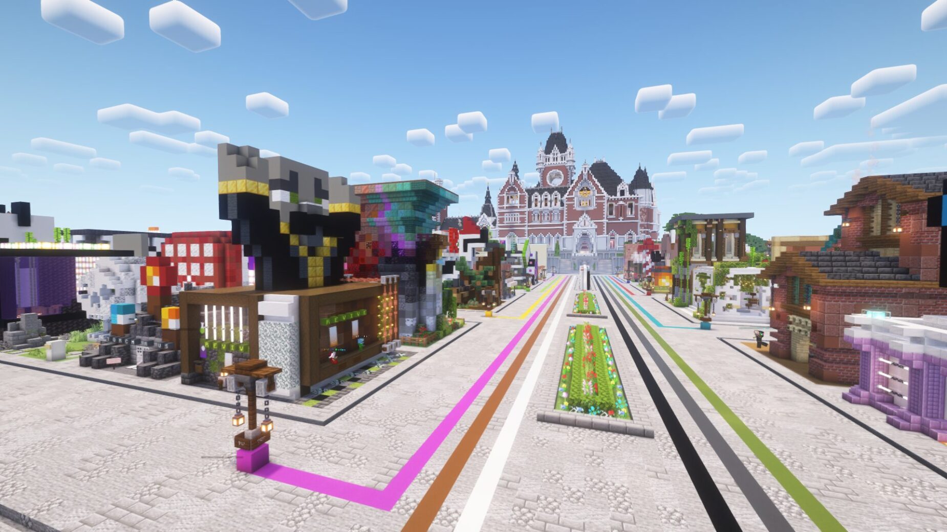 Build Your Economy: Crafting a Thriving Shopping District in Minecraft ...